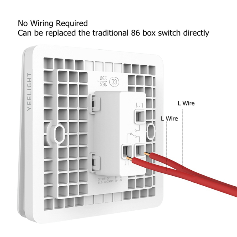Yeelight SLISAON Wall Switch Dual Mode Flexible For Smart Lighting ...