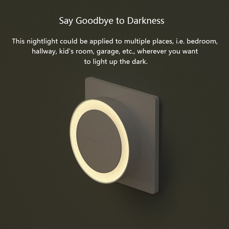Yeelight Plug-in Sensor LED Nightlight with Smart Sensor Wardrobe ...